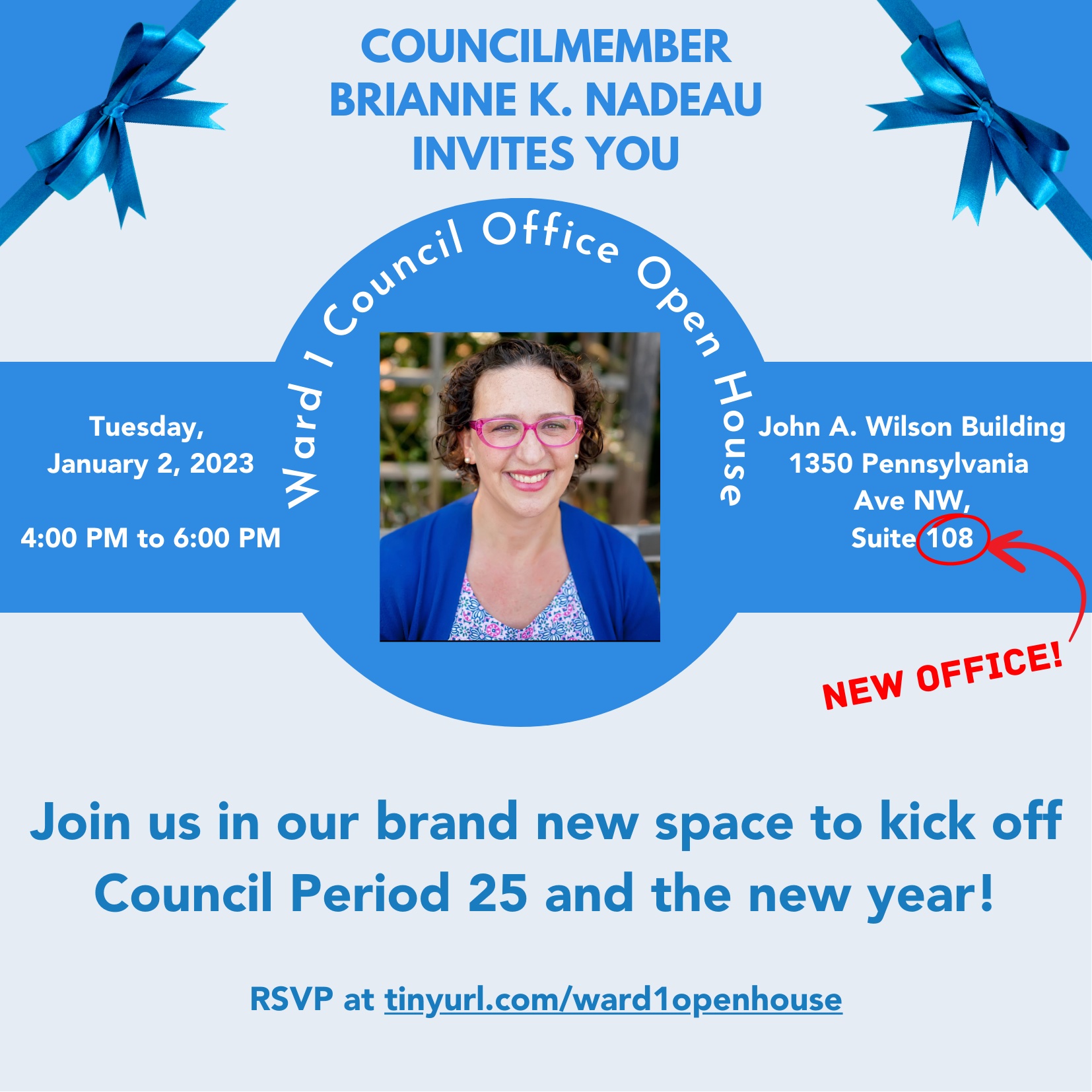 New Committee, New Office, and a Save-the-Date - Brianne K. Nadeau